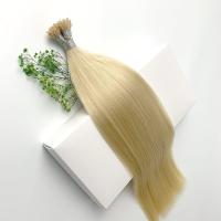 China 100% Remy Human Hair Y-Tip Extensions Straight Cuticle Aligned 12-26 Inch 0.7g Strand for sale