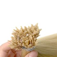 China 100% Remy Human Hair Y-Tip Extensions Straight Cuticle Aligned 12-26 Inch 0.7g Strand for sale