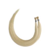 China Raw Virgin Cuticle Aligned Indian Human Hair I-Tip Extensions 0.7g Strand 12-28 Inch for sale