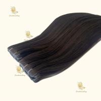 China European Double Drawn Cuticle Intact Invisible Genius Tape Hair Extensions 18-26 Inch for sale