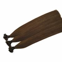 China 100% Remy Human Hair Flat Tip Keratin Extensions 1g Strand Straight Light Color 12-26 Inch for sale