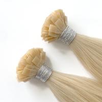 China Pre-Bonded Double Drawn Remy Flat Tip Bond European Human Hair Extensions 12-26 Inch for sale