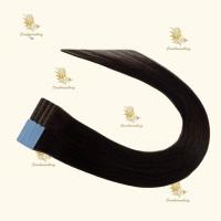 China Wholesale Russian Invisible Tape Hair Extensions 100% Remy Human Hair 40g 50g for sale