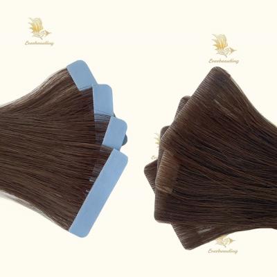 China Invisible Tape Hair Extensions 100 Remy Human Hair Double Drawn 12-26 Inch 40-50g for sale