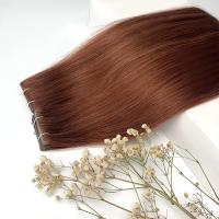 China 100% Remy Human Hair Invisible Tape Extensions Bone Straight 12-26 Inch Dark Color for sale
