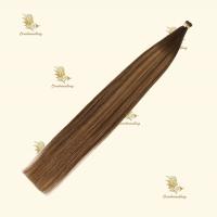 China Beautyworks Balayage Color Keratin I Tip Human Hair Extensions 100 Remy 12-28 Inch 0.7g Strand for sale