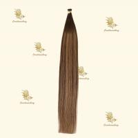 China Beautyworks Balayage Color Keratin I Tip Human Hair Extensions 100 Remy 12-28 Inch 0.7g Strand for sale