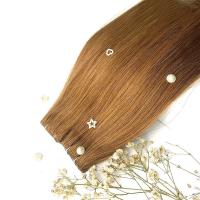 China 100% Remy Human Hair Invisible Tape Hair Extensions 4cm x 0.8cm 12-26 Inch for sale
