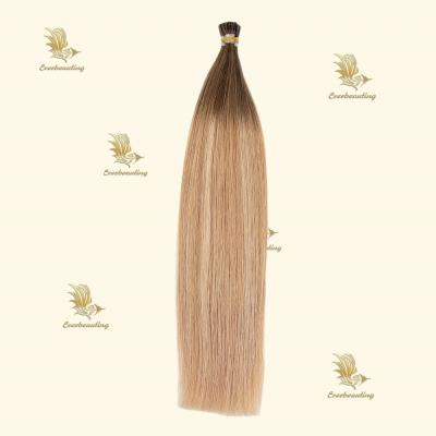 China 100% Remy Human Hair Balayage Color Keratin I-Tip Extensions 1g Strand 12-28 Inch for sale