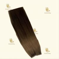 China 100% Remy Human Hair Invisible Tape Hair Extensions 4cm x 0.8cm 12-26 Inch for sale