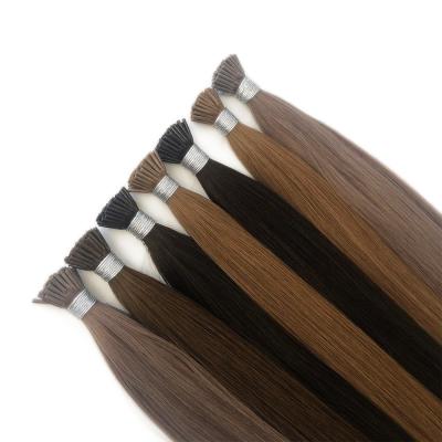 China Beautyworks Balayage Color 100% Remy Human Hair Keratin I Tip Extensions 12-28 Inch 0.7g Strand for sale