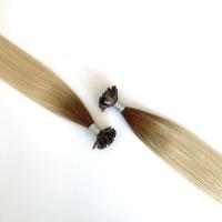 China 100% Remy Human Hair Pre Bonded Flat Tip Extensions Double Drawn 12-26 Inch Italian Keratin for sale