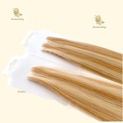 China 100% Remy Human Hair Invisible Tape Extensions 12-26 Inch No Shedding Straight for sale
