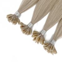 China Everbeauting Top Grade Blonde Pre Bonded Keratin Hair Extensions U Tip Remy Human Hair 12-26 Inch for sale