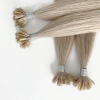 China 100% Human Hair U Tip Straight Hair Extensions 12-26 Inch Multi-Color Russian Remy Hair for sale