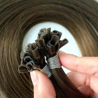 China 100% Human Hair U Tip Straight Hair Extensions 12-26 Inch Multi-Color Russian Remy Hair for sale