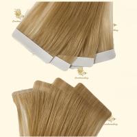 China Seamless Slim Tape Hair Extensions 100% Remy Human Hair 40g 60g Double Sided Tape for sale