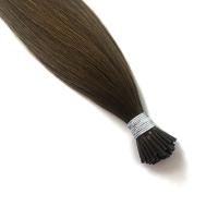China 100% Remy Human Hair Keratin I Tip Extensions Straight 12-28 Inch 0.7g Strand for sale