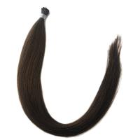 China 100% Remy Human Hair Keratin I Tip Extensions Straight 12-28 Inch 0.7g Strand for sale