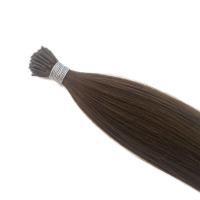 China 100% Remy Human Hair Keratin I Tip Extensions Straight 12-28 Inch 0.7g Strand for sale