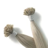 China Double Drawn Virgin Human Hair Keratin U Tip Hair Extension 12-26 Inch 0.7g Strand for sale