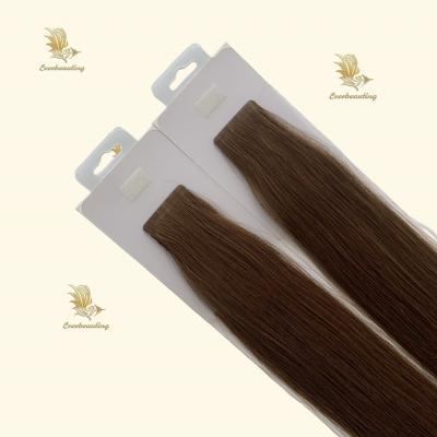 China Customizable Curly Slim Tape Hair Extensions 100% Remy Human Hair 12-26 Inch for sale