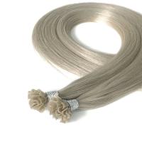 China 100% Remy Human Hair U Tip Extensions Straight Natural 12-26 Inch Italian Keratin Beads for sale