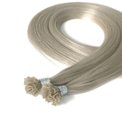 China 100% Remy Human Hair U Tip Extensions Straight Natural 12-26 Inch Italian Keratin Beads for sale