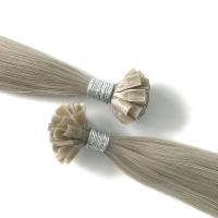China Double Drawn U Tip Human Hair Extension 1g Pre Bonded Keratin 100% Remy 12-26 Inch for sale
