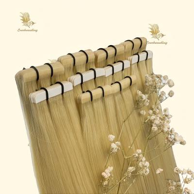 China Seamless Slim Tape Hair Extensions 100% Human Hair Customize Color 12-30 Inch for sale