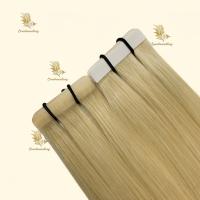 China 100% Remy Virgin Human Hair Silky Straight Double Drawn Slim Tape Hair Extensions 12-30 Inch for sale