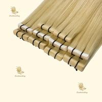 China 100% Remy Virgin Human Hair Silky Straight Double Drawn Slim Tape Hair Extensions 12-30 Inch for sale