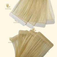 China Seamless Slim Tape Hair Extensions 100% Remy Human Hair 40g 60g Pack Double Sided Tape for sale