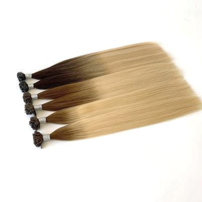 China 60 Color Vietnamese Remy Human Hair Flat Tip Extensions Straight 12-26 Inch 0.7g Strand for sale