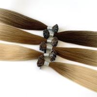 China 60 Color Vietnamese Remy Human Hair Flat Tip Extensions Straight 12-26 Inch 0.7g Strand for sale