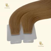 China Seamless Slim Tape Hair Extensions 100% Remy Human Hair 12-30 Inch Double Drawn for sale