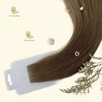 China Custom Color Slim Tape Human Hair Extensions Double Drawn Russian Remy 12-30 Inch for sale