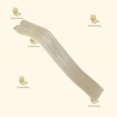 China Custom Seamless Slim Tape Hair Extensions 100% Remy Human Hair 40-60g Pack 12-30 Inch for sale