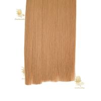 China 100% Virgin Remy Keratin Flat Tip Hair Extensions Straight 12-26 Inch 0.7-1g Strand for sale
