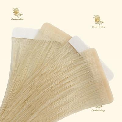 China Seamless Slim Tape Hair Extensions 100% Remy Human Hair 40g-60g Pack 12-30 Inch for sale