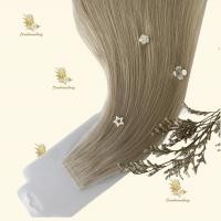 China Seamless Slim Tape Hair Extensions 100 Remy Human Hair 40g 60g Pack Cuticle Aligned for sale