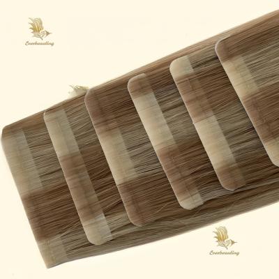 China Seamless Slim Tape Hair Extensions 100% Remy Human Hair 40-60g Pack 12-30 Inch for sale