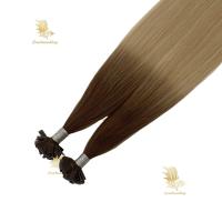 China Double Drawn Prebond Keratin Flat Tip Hair Extensions Package Gross Weight 0.200kg for sale