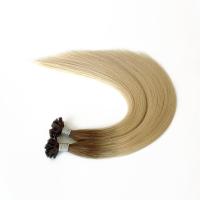 China 100% Remy Human Hair Flat Tip Pre-Bonded Hair Extensions 12-26 Inch 0.7g Strand for sale