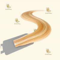 China Virgin Cuticle Aligned Human Hair Tape in Hair Extensions Piano Highlight Color 40g 60g for sale