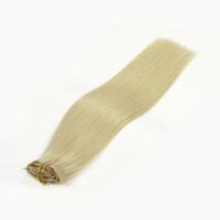 China 100% Remy Human Hair Clip In Hair Extensions 14-28 Inch No Shedding Dyeable for sale