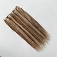 China 100% Remy Human Hair Clip In Hair Extensions 14-28 Inch No Shedding Dyeable for sale