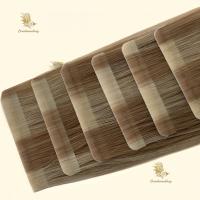 China 100% Remy Human Hair Tape In Extensions No Shedding Cuticle Aligned 40g 50g 60g for sale