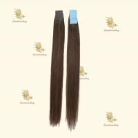 China Double Drawn Real Human Hair Tape Extensions Straight Balayage Colors 12-26 Inch for sale
