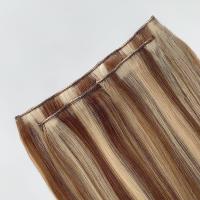 China 100% Brazilian Remy Clip In Hair Extension Straight Blonde Virgin Human Hair 14-28 Inch for sale